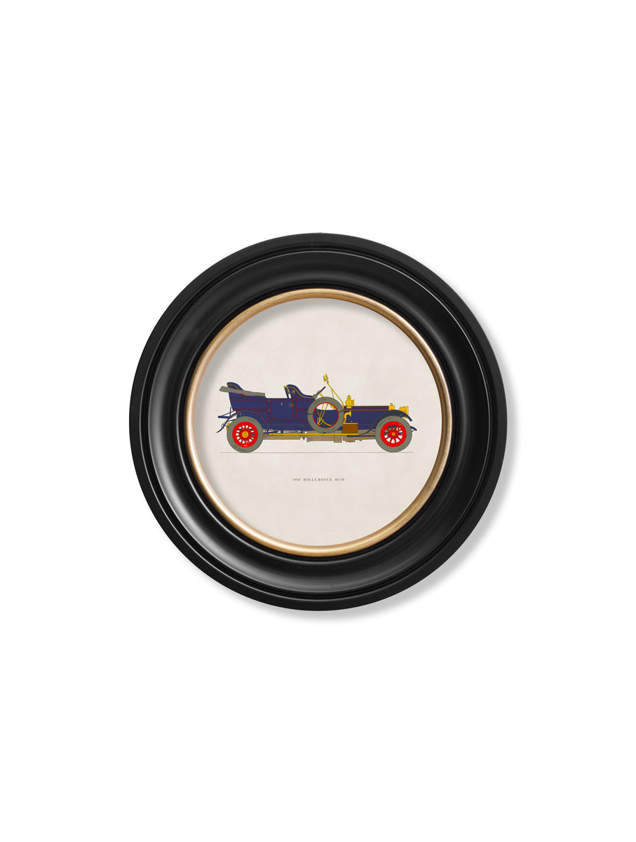 1908 ROLLS-ROYCE 40/50 in Round Frame – T A Interiors
